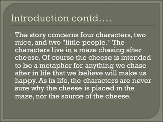 Who moved my cheese | PPT