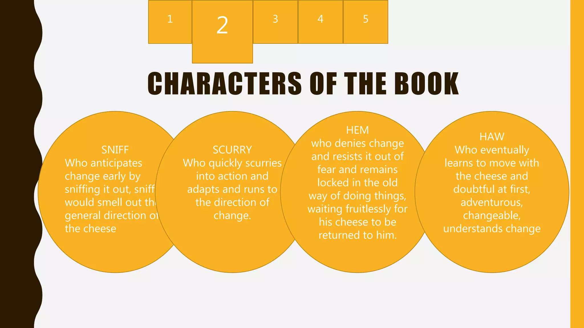 Who moved my cheese | PPTX