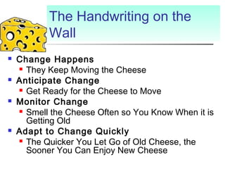 Who moved my_cheese power point | PPT