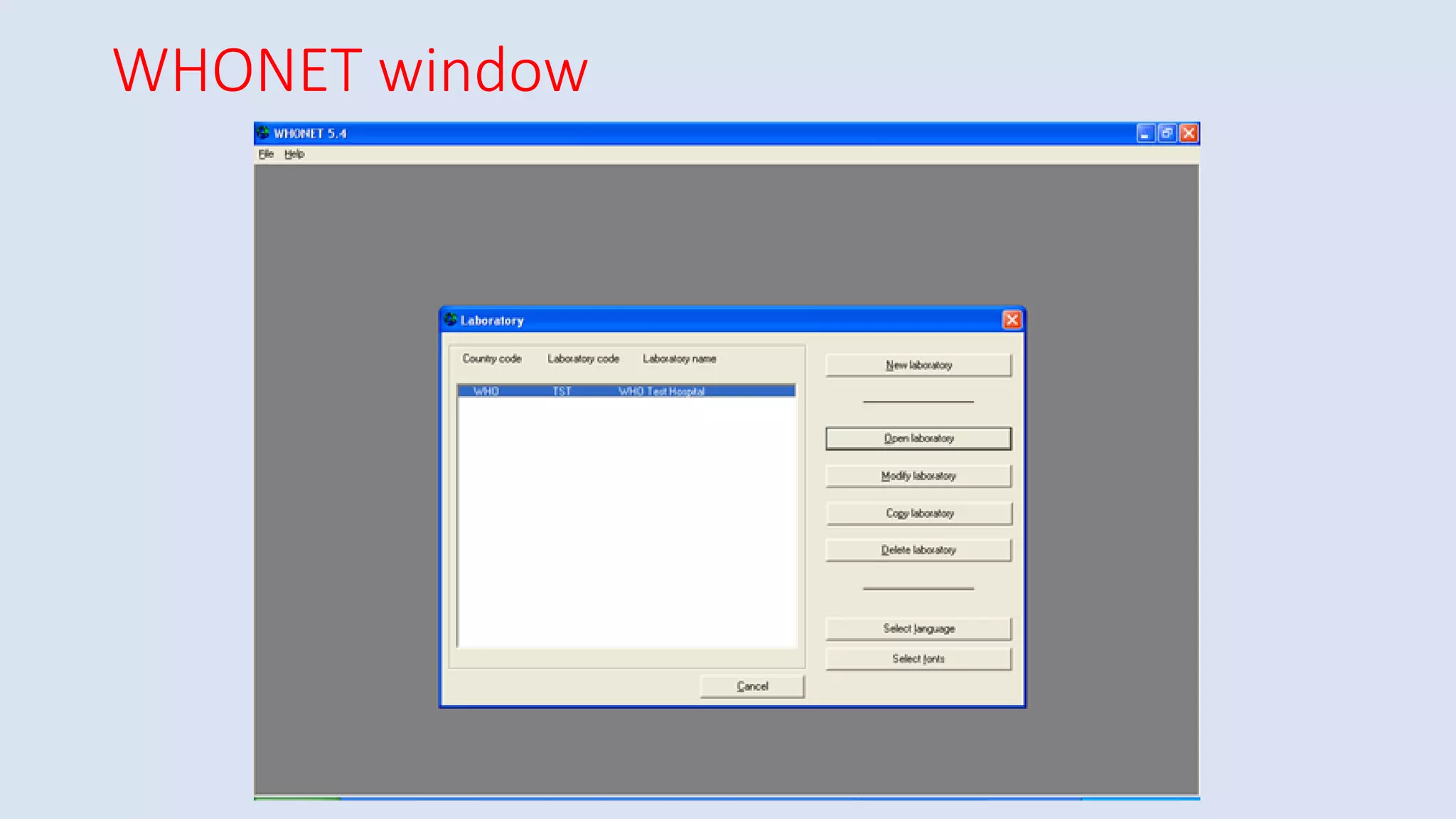 WHONET for antibiotic policy-Its installation and usage guide | PDF