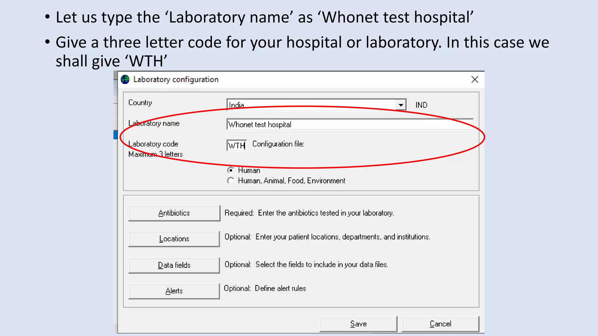 WHONET for antibiotic policy-Its installation and usage guide | PDF