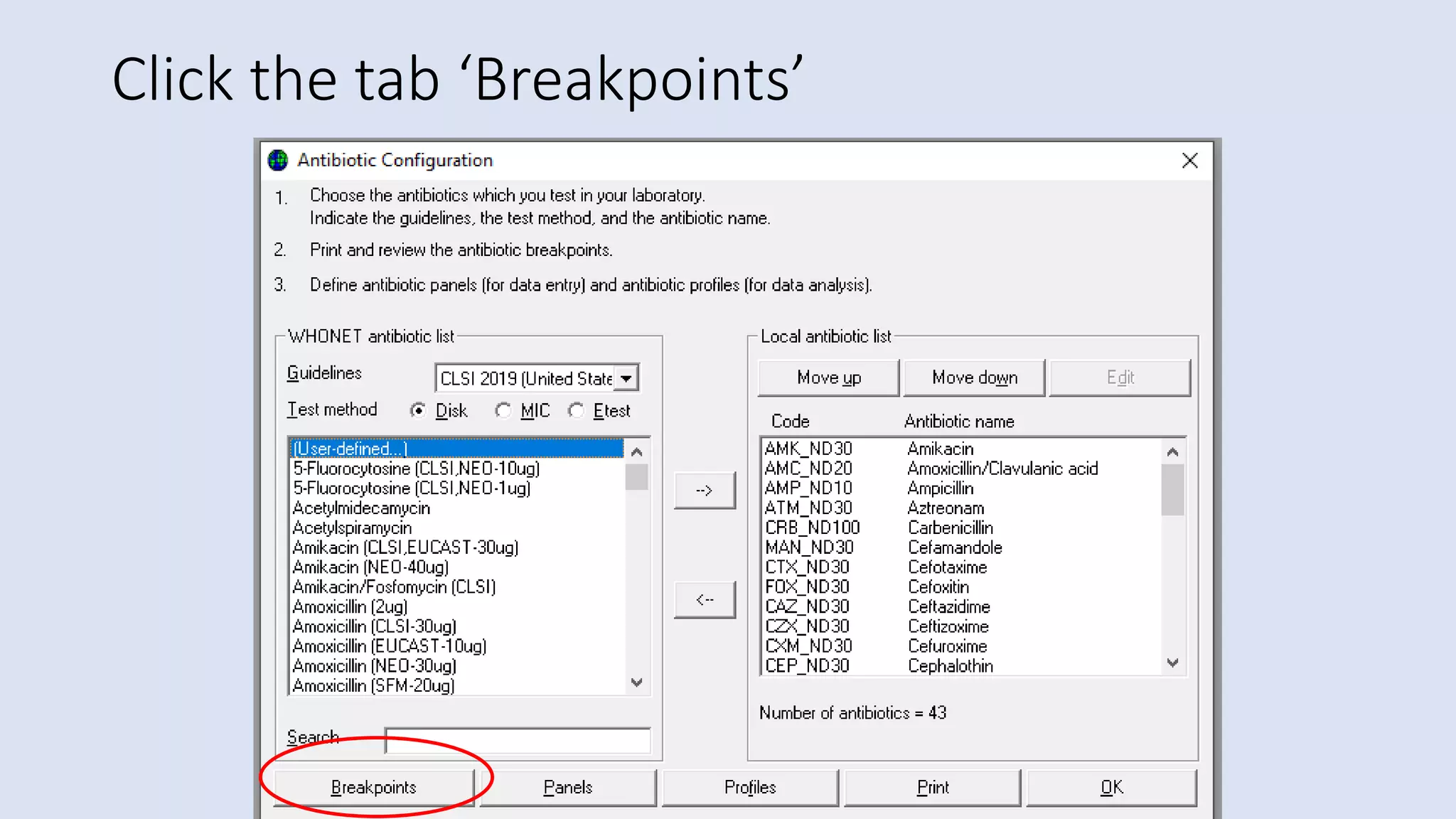 WHONET for antibiotic policy-Its installation and usage guide | PDF