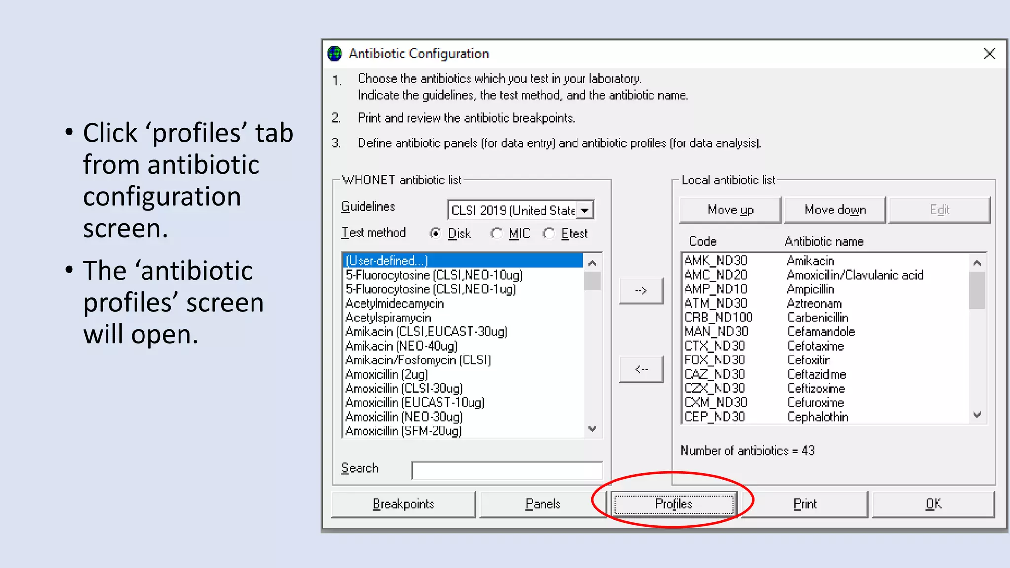 WHONET for antibiotic policy-Its installation and usage guide | PDF