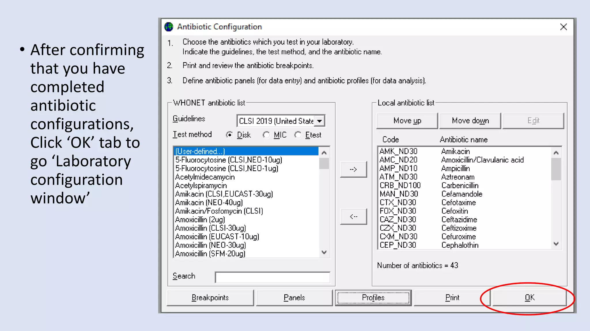 WHONET for antibiotic policy-Its installation and usage guide | PDF
