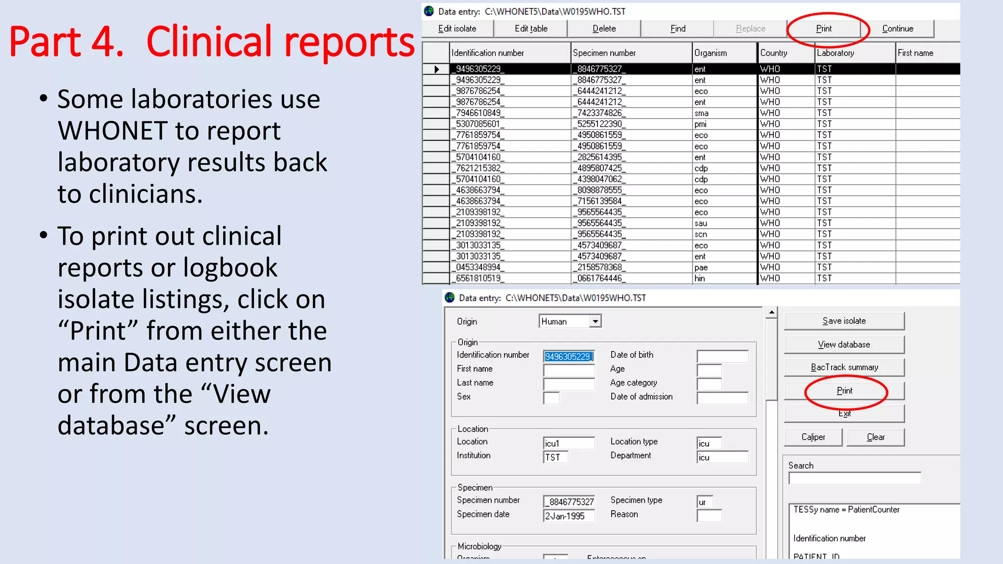 WHONET for antibiotic policy-Its installation and usage guide | PDF