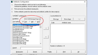 WHONET for antibiotic policy-Its installation and usage guide | PDF