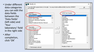 WHONET for antibiotic policy-Its installation and usage guide | PDF