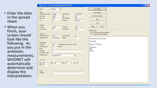 WHONET for antibiotic policy-Its installation and usage guide | PDF