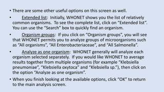 WHONET for antibiotic policy-Its installation and usage guide | PDF