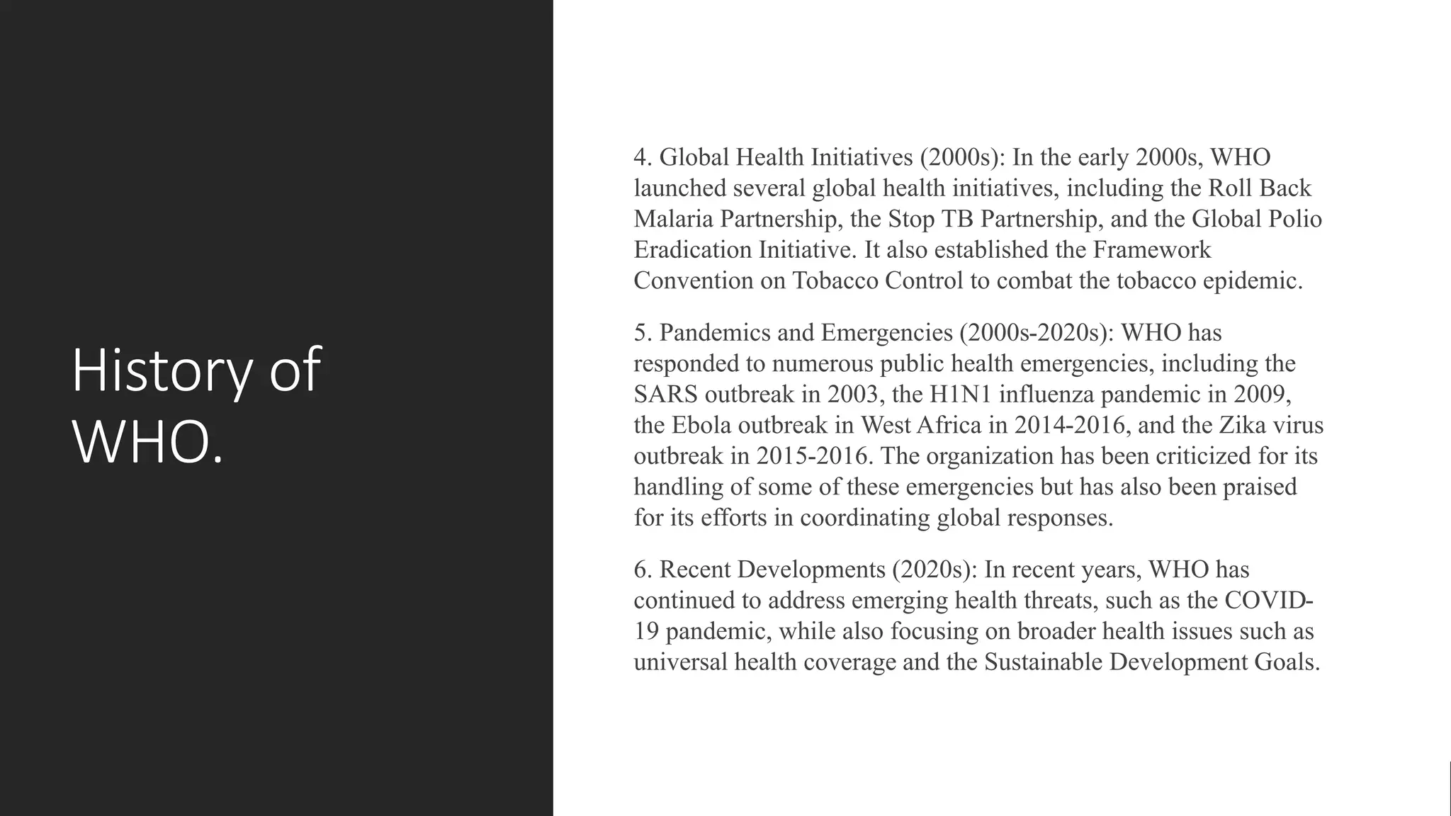 WHO Guidelines On Nutrition............. | PPTX