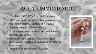 Pertusis | PPTX | Infectious Diseases | Diseases and Conditions