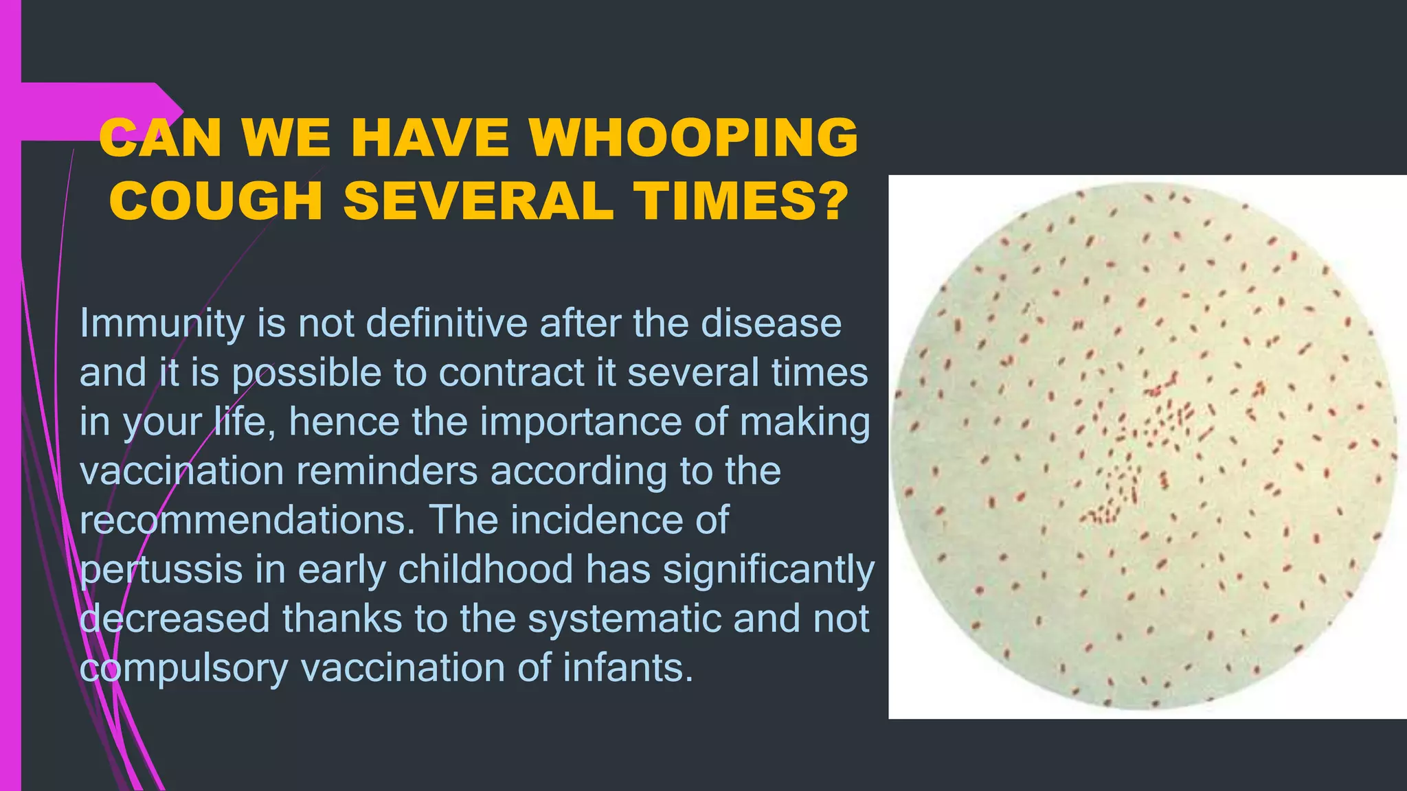 Whooping cough | pertussis ( medical information ) - a detailed study | PPT