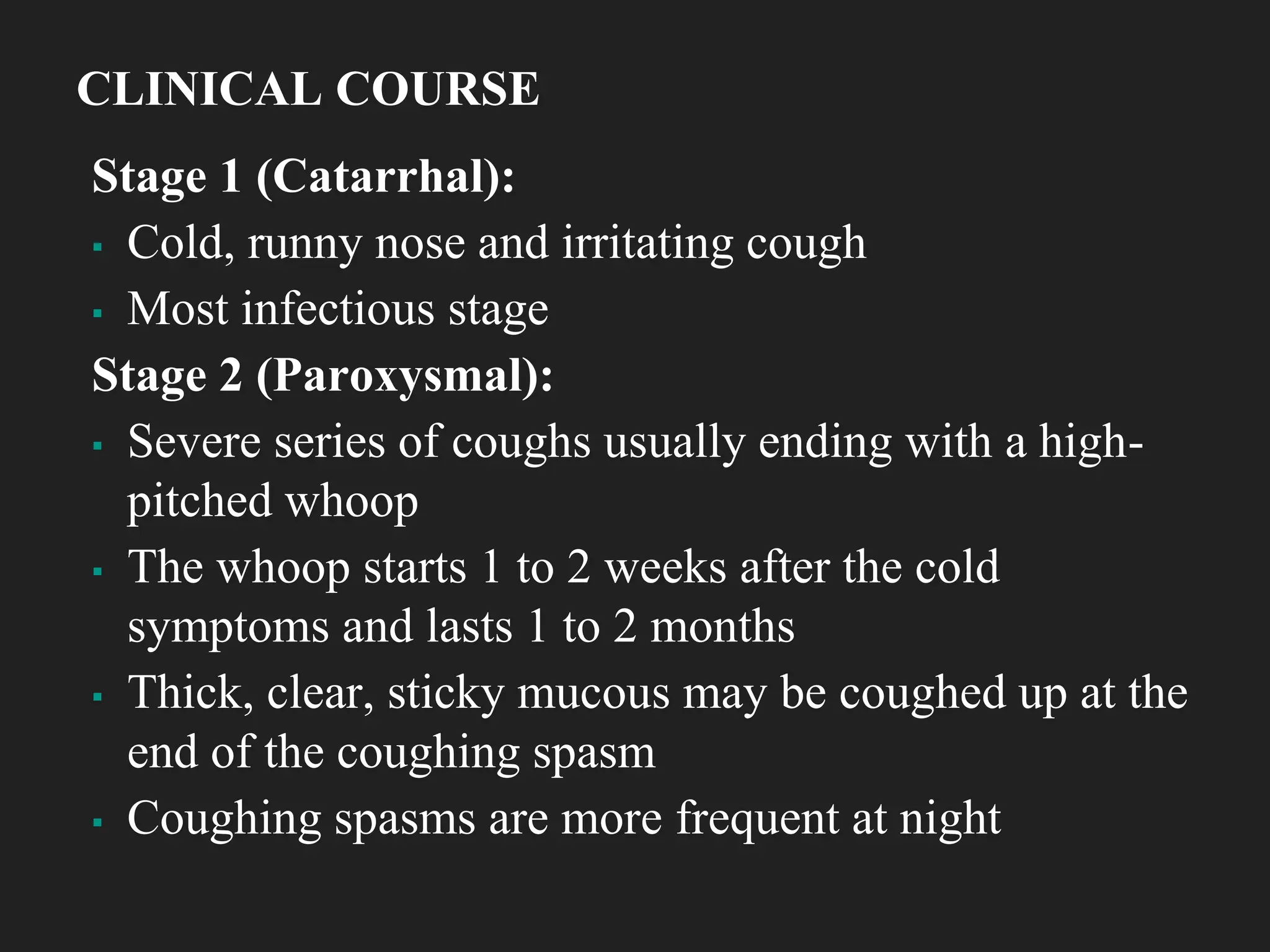 Whooping Cough infectious diseases presentation | PPTX