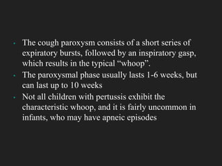 Whooping Cough infectious diseases presentation | PPTX