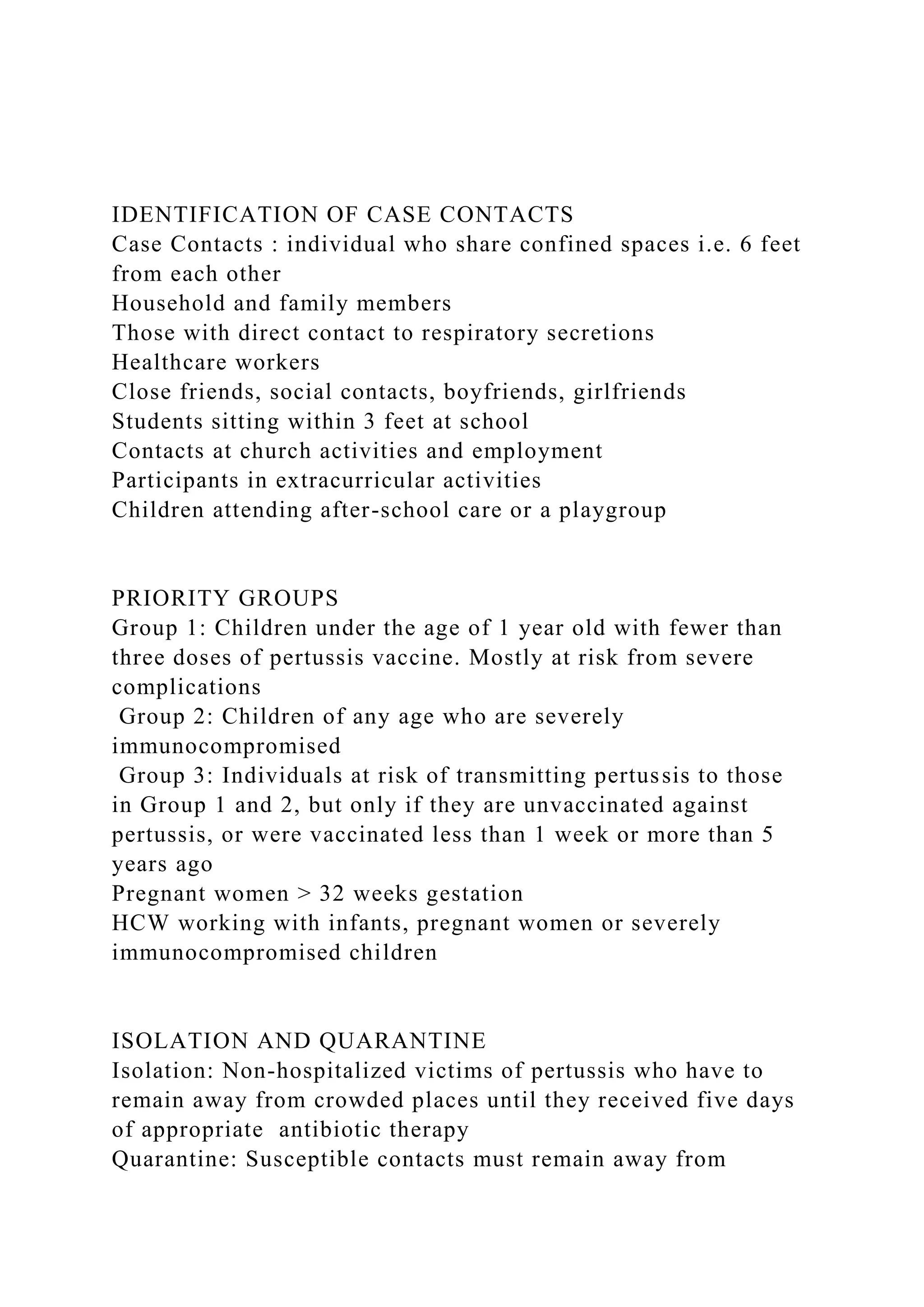 Whooping Cough Action Planintroduction Whooping Cough Adocx