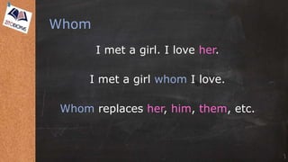 Who or whom | PPTX