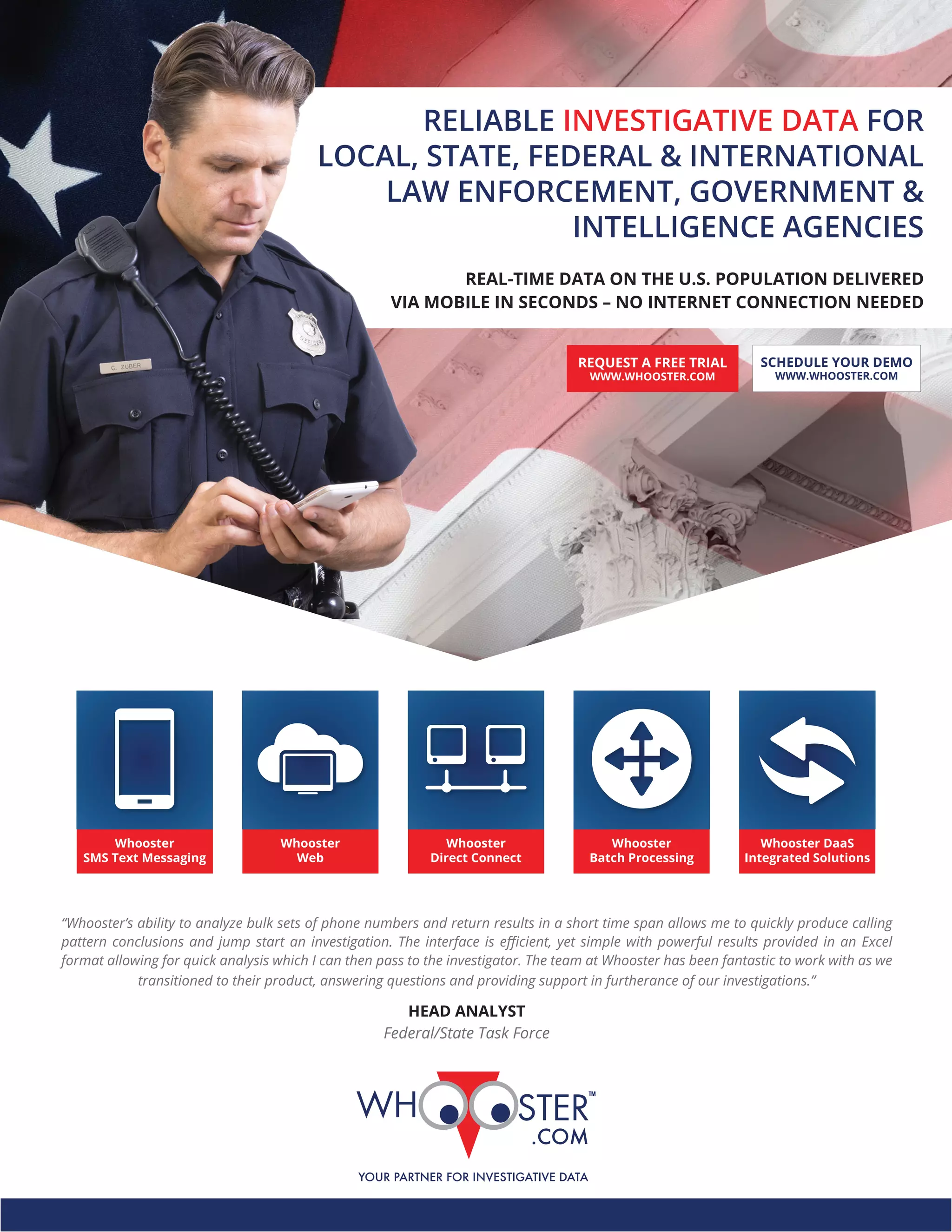 Whooster for Law Enforcement | PDF
