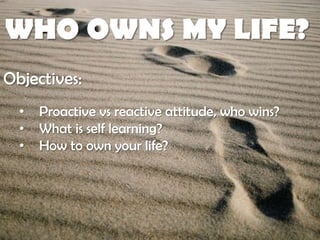 Who own my life | PPTX