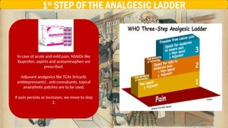 WHO pain ladder in surgery, anasthesia, orthopedics | PPTX