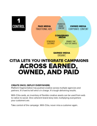 Who needs Citia Cards? | PDF
