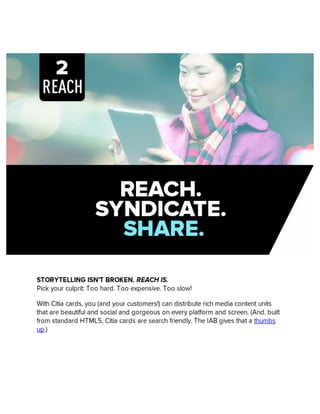 Who needs Citia Cards? | PDF