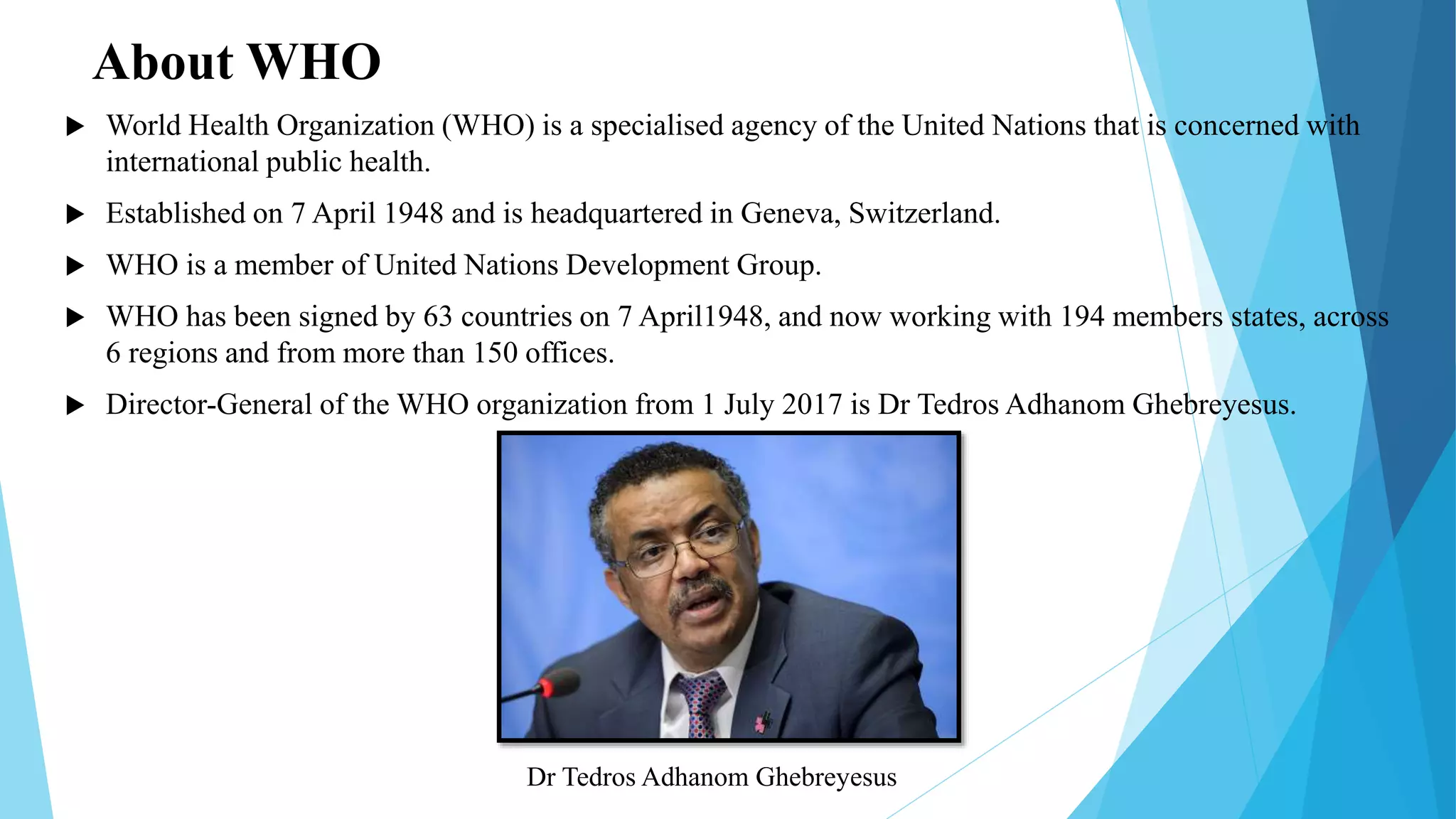 Who ppt | PPTX