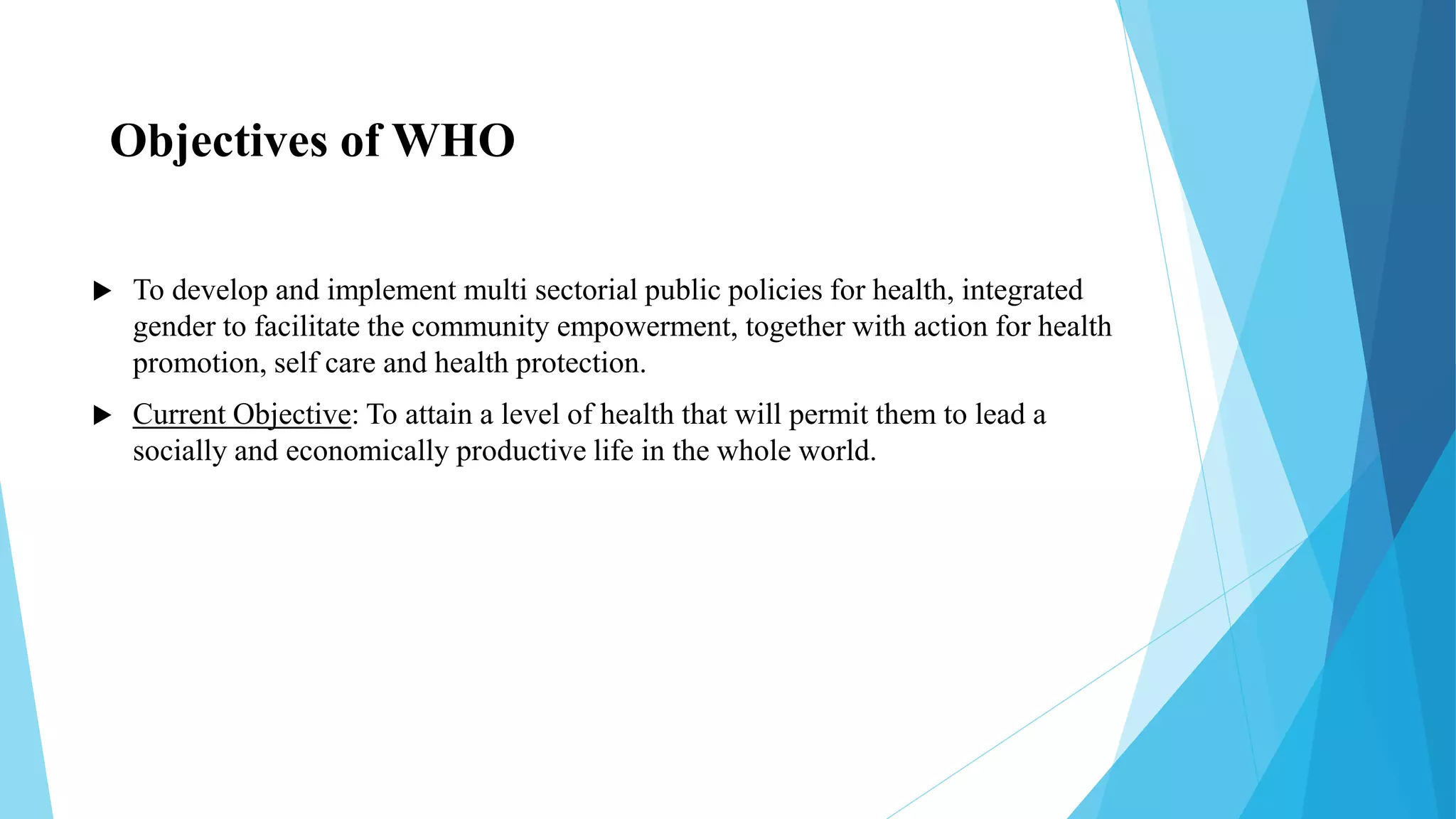 Who ppt | PPTX