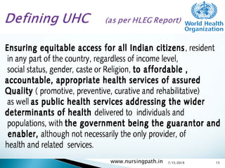 Universal Health Coverage | PDF