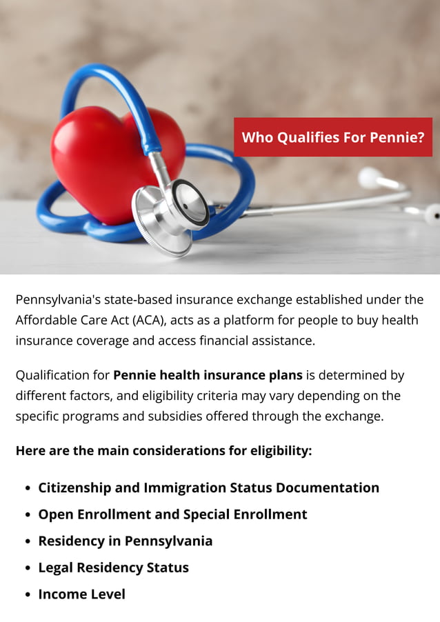 Who Qualifies For Pennie? | PDF