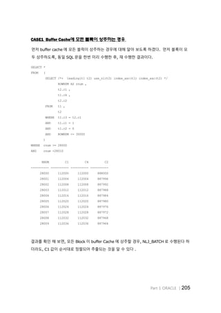 NLJ BATCH와 부분범위 처리_Wh oracle | PDF