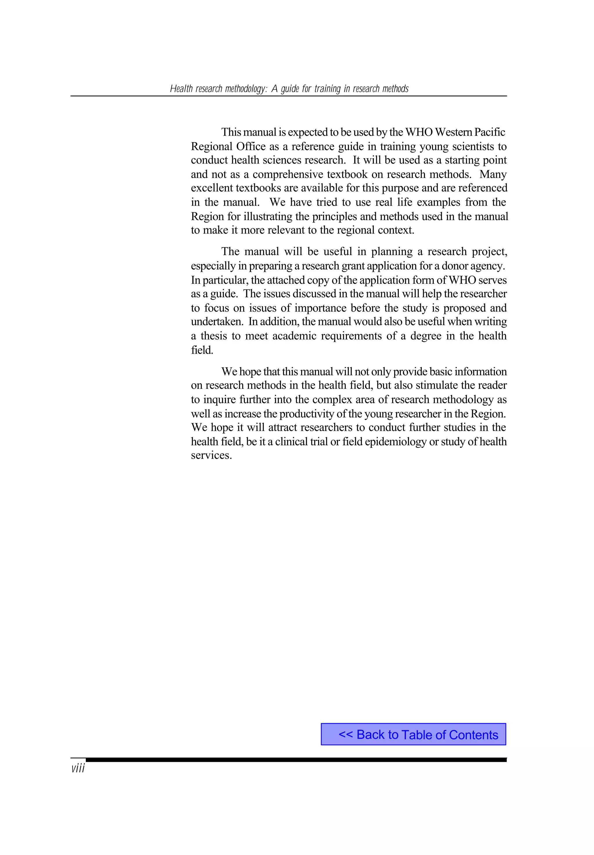 Who research method book | PDF