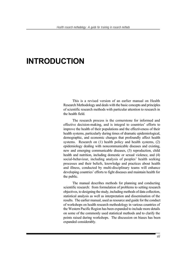 Who research method book | PDF