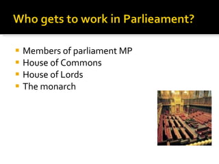 Who Rules Britain | PPT | Politics