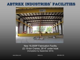 Who's Abtrex Inc- Custom Tank Fabricators and Rubber Liners | PPTX