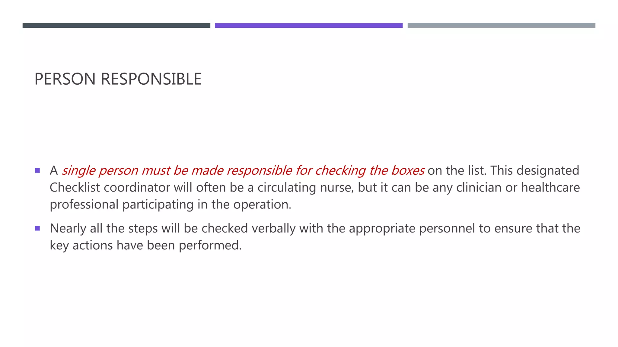 Who safe surgical practice guidelines | PPTX