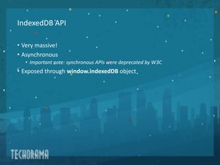 Who's afraid of front end databases? | PPT