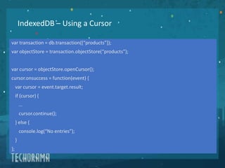 Who's afraid of front end databases? | PPT