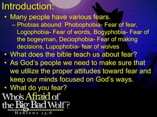 Whos afraid ofthe big bad wolf | PDF