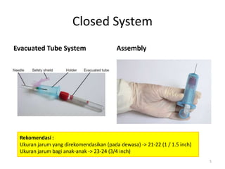 WHO 2020 Sampling Guideline for Phlebotomy | PPTX