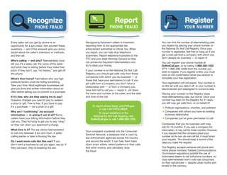 Who's Calling? Recognize and Report Phone Fraud | PPT