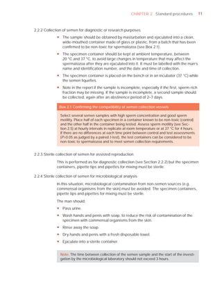 Who semen examination | PDF