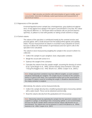 Who semen examination | PDF