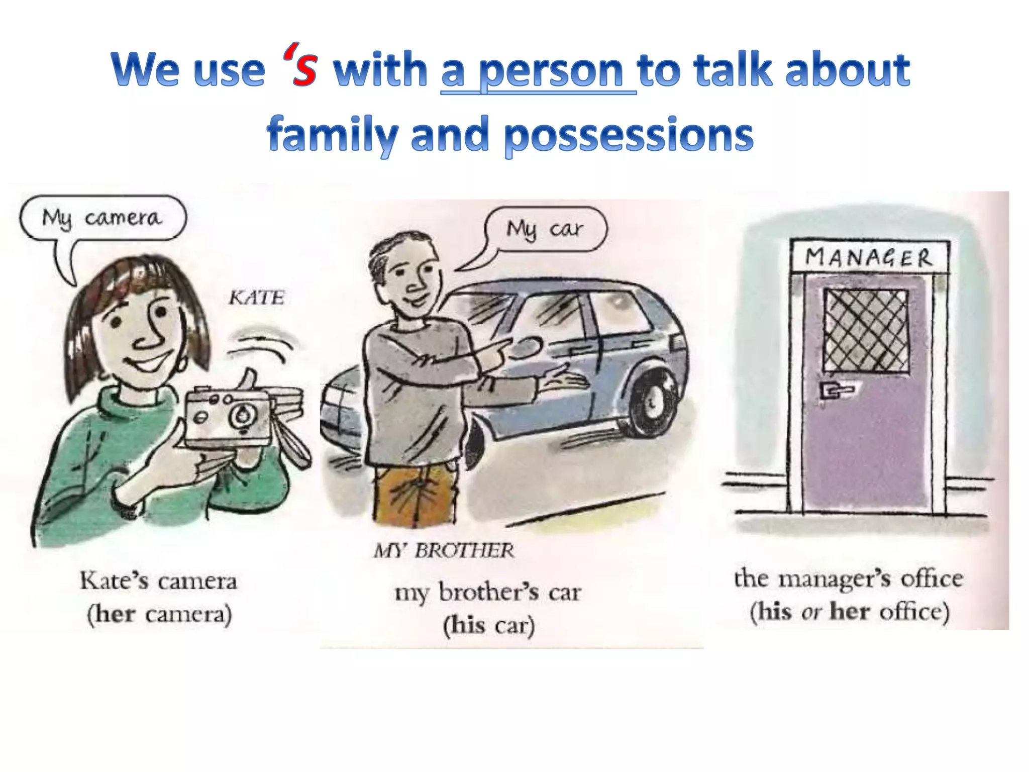 Whose and possessive 'S | PPTX