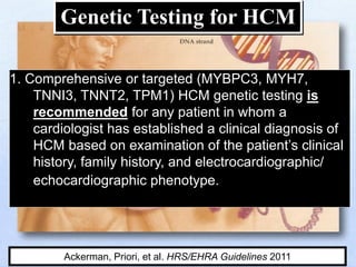 Who should undergo genetic testing | PPT