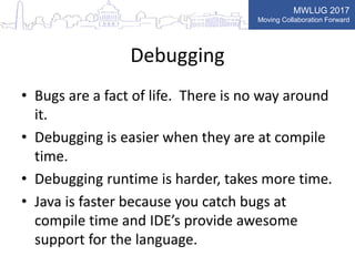 JSF ActionListeners with XPages and Java Debugging XPages | PPTX