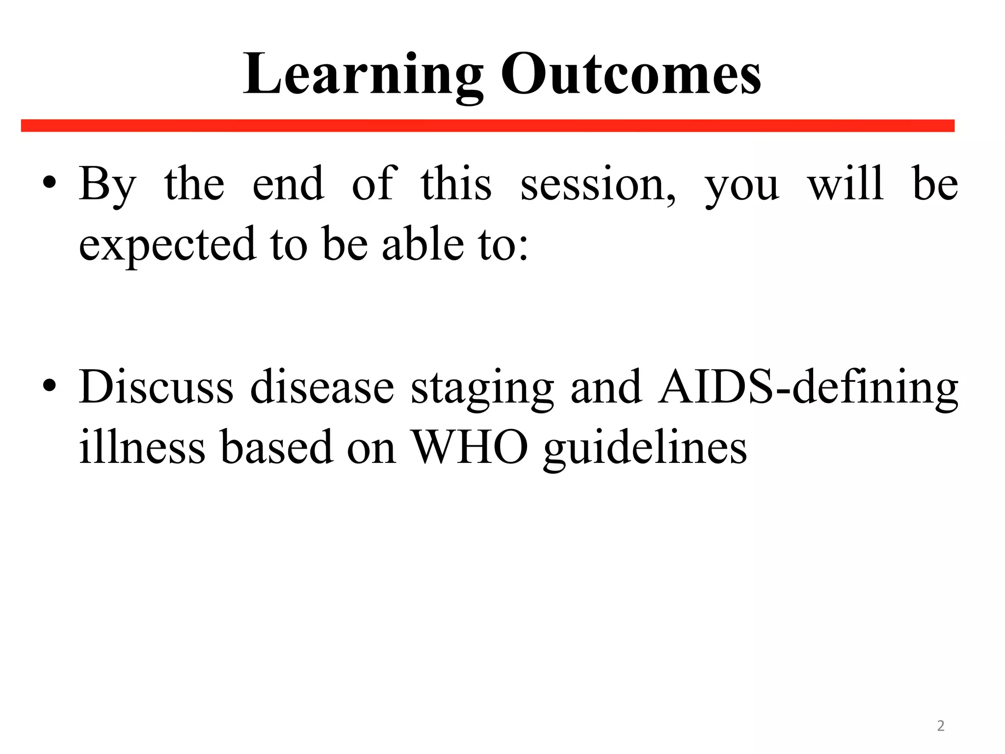 WHO Staging of HIV and AIDS.ppt