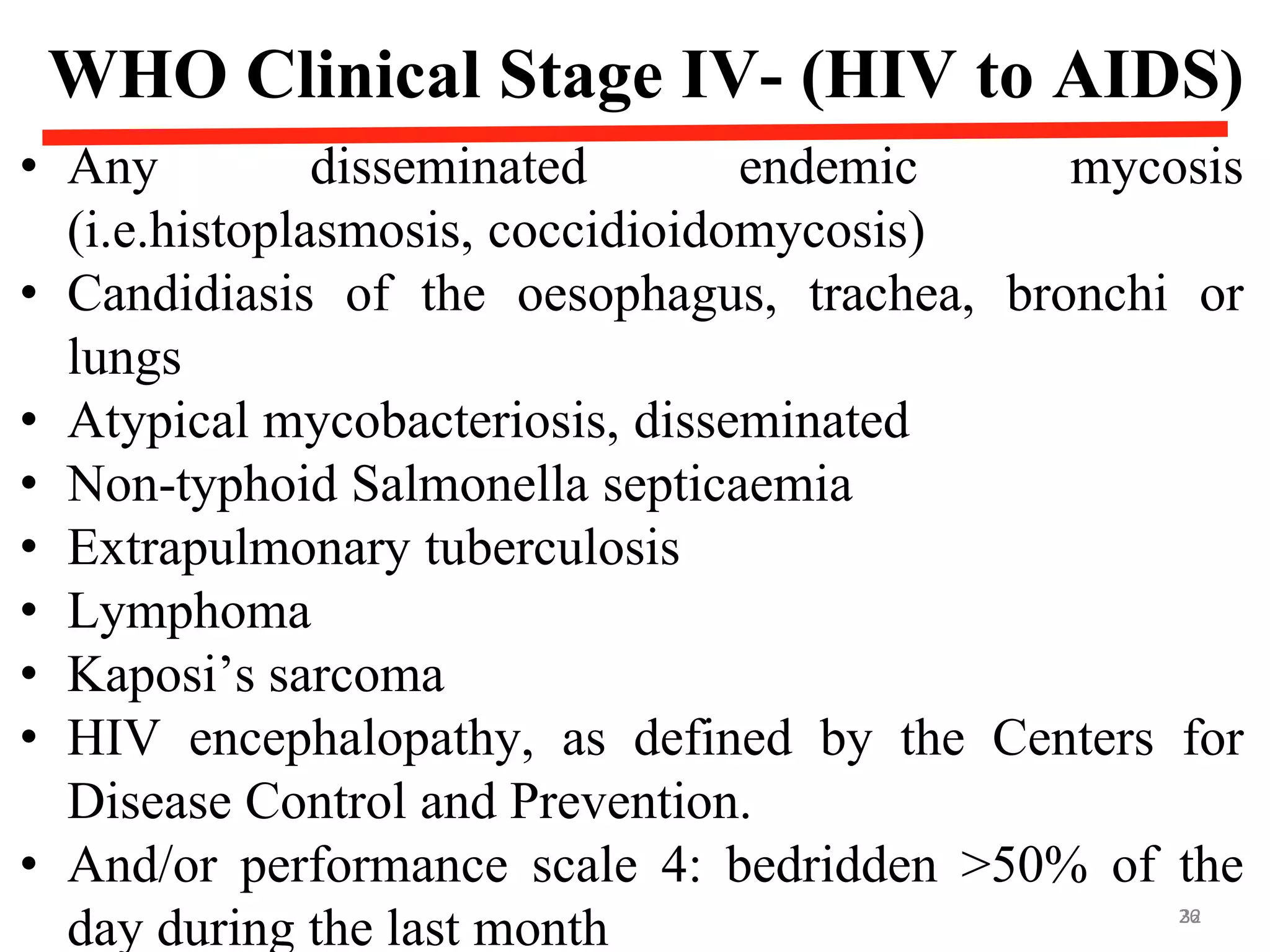 WHO Staging of HIV and AIDS.ppt