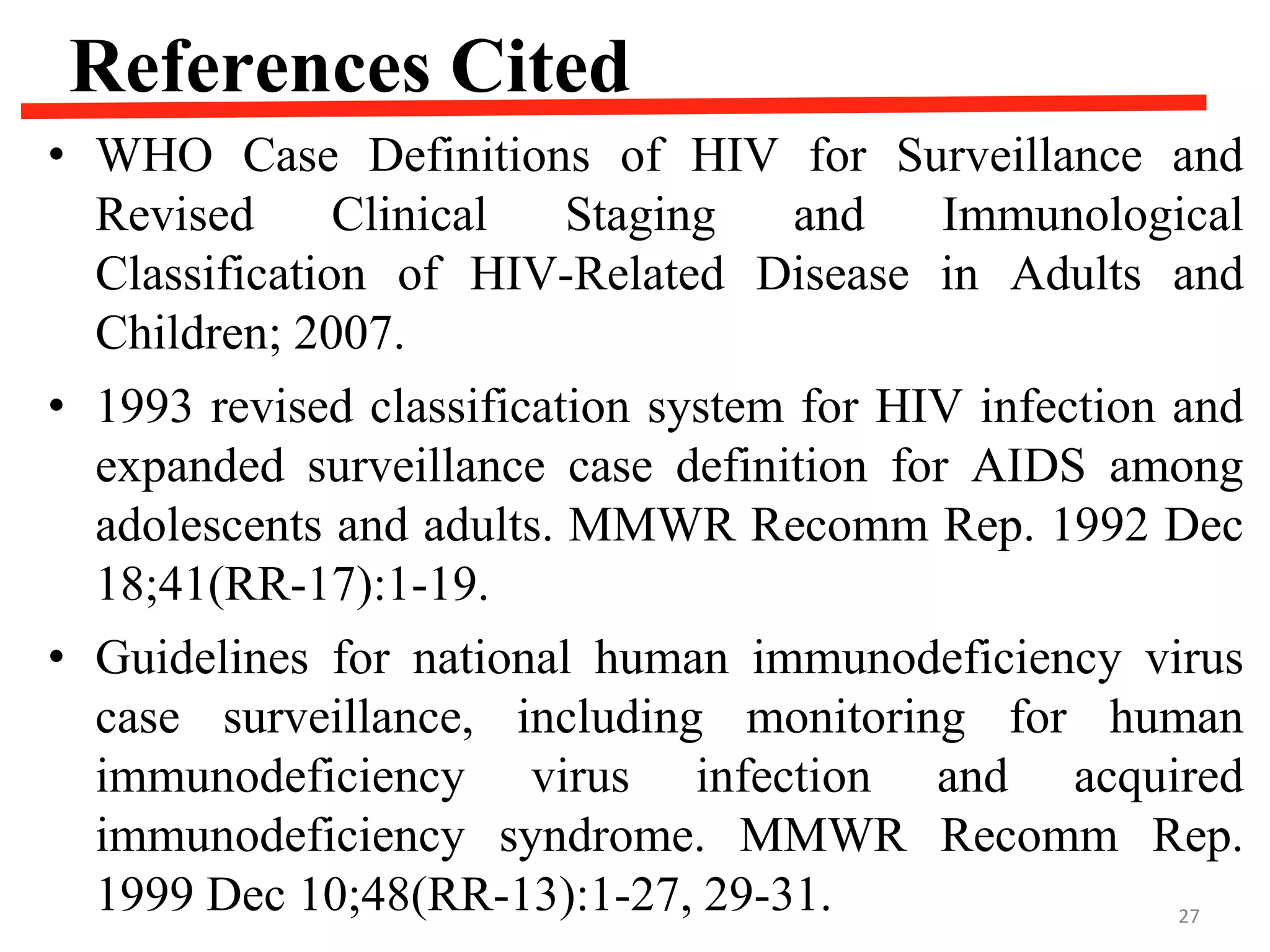 WHO Staging of HIV and AIDS.ppt
