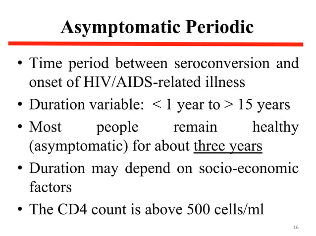 WHO Staging of HIV and AIDS.ppt