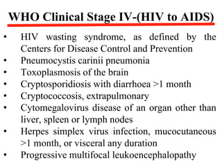 WHO Staging of HIV and AIDS.ppt